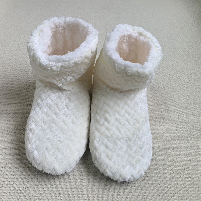 Fluffy Women's Slipper Boots – Zalor